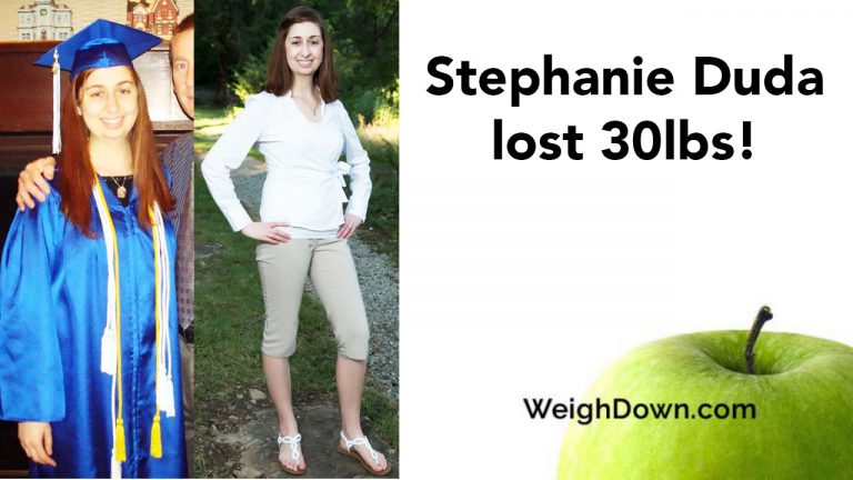Stephanie Duda - Weight Loss of 30 Pounds - Weigh Down Ministries